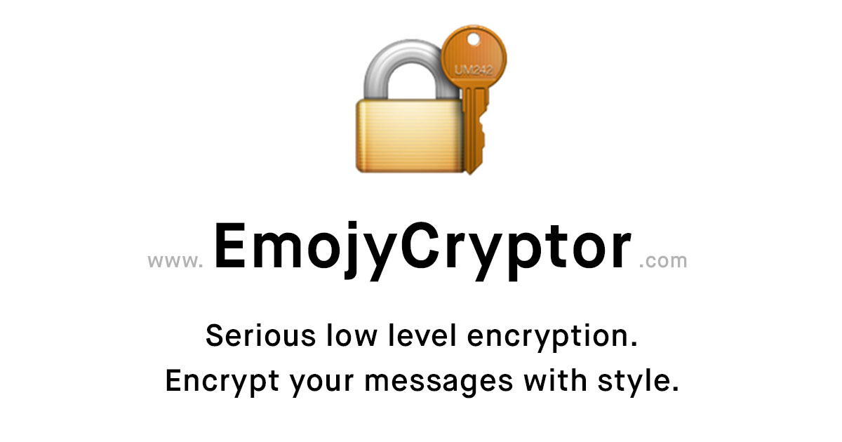 EmojiCryptor